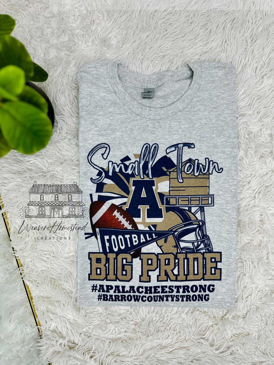Small Town Big Pride Apalachee Strong Football / Cheer – Weaver ...