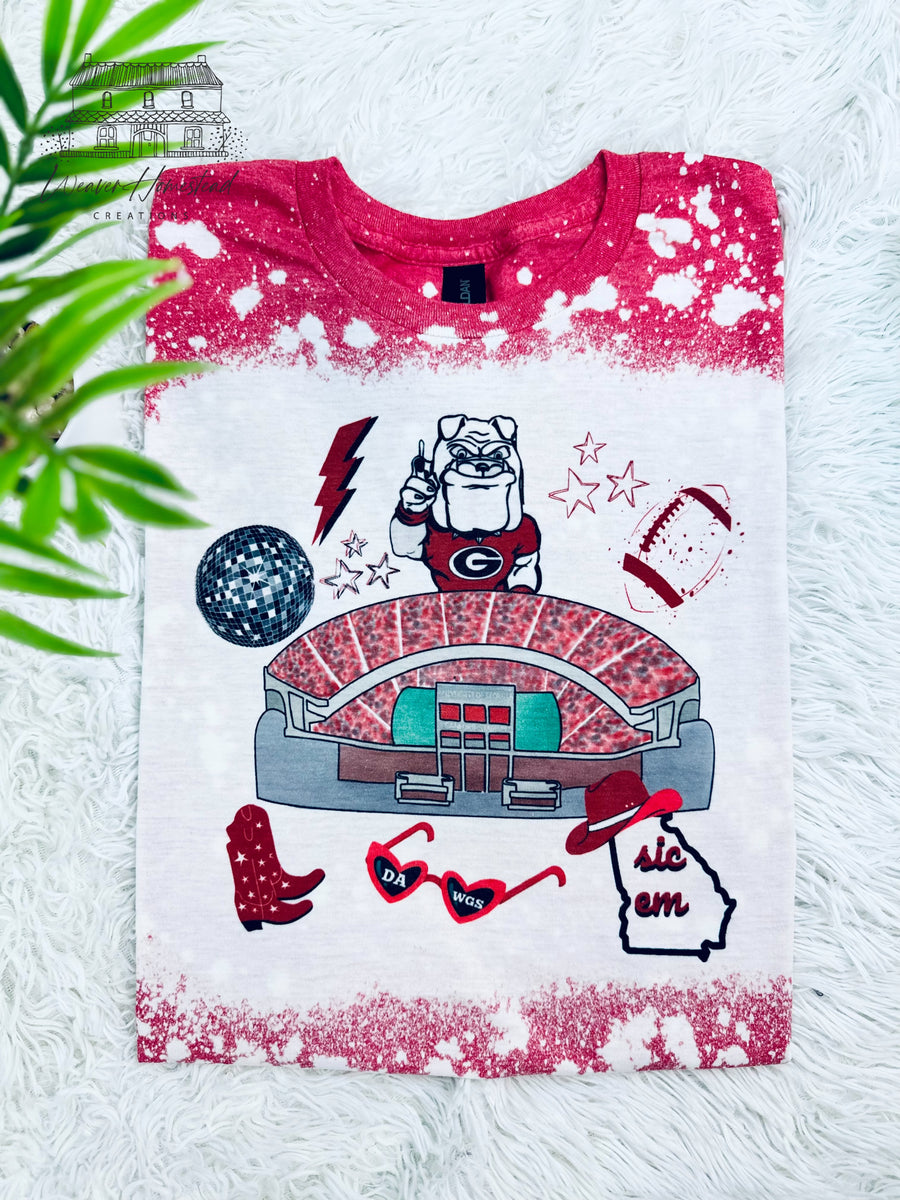 Sic Em Stadium, Disco Ball & Cowboy Boots – Weaver Homestead Creations